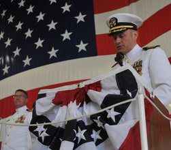 NAF Washington Holds a Combined Change of Command and NOSC Washington ...