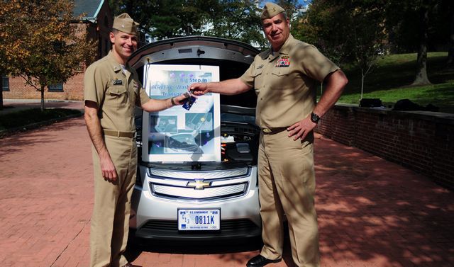 NAVFAC Washington adds first electric vehicle to fleet | Local ...