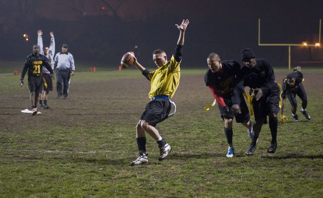 11 SFS wins Flag Football Championship again | News | dcmilitary.com