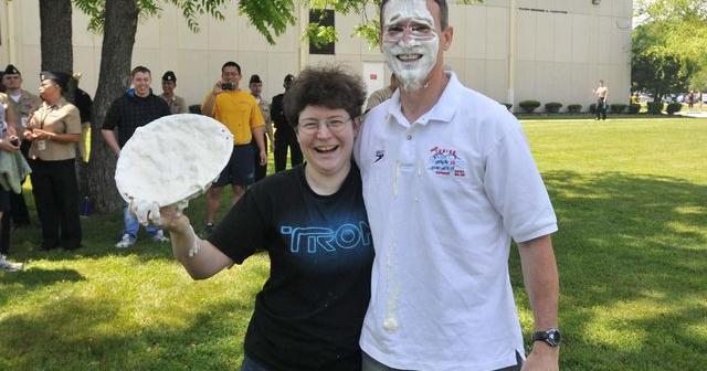 A Pie in the Face for a Good Cause | Features | dcmilitary.com