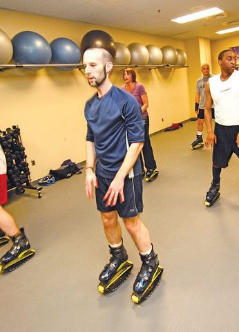 New Exercise Class Offers Fun, Fitness with Spring-Loaded Boots ...