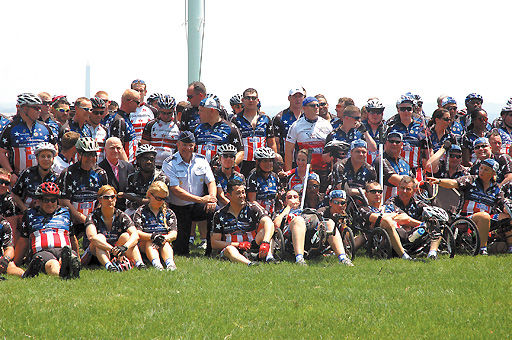 Memorial Challenge Ride 2 Recovery kicks off at Whipple Field Memorial ...