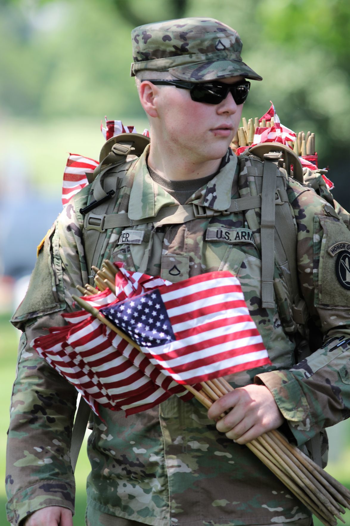 Severe weather does not halt Old Guard, Flags-In | Local | dcmilitary.com