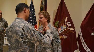 Lt. Col. Jamie A. Blow received a promotion to the rank of Colonel in ...