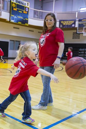 Atlantic Coast Conference mascots help greet children of fallen combat ...