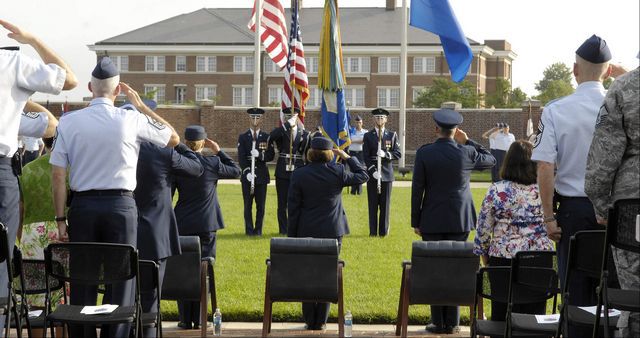 579th MDG guidon changes hands, welcomes new commander | Features ...