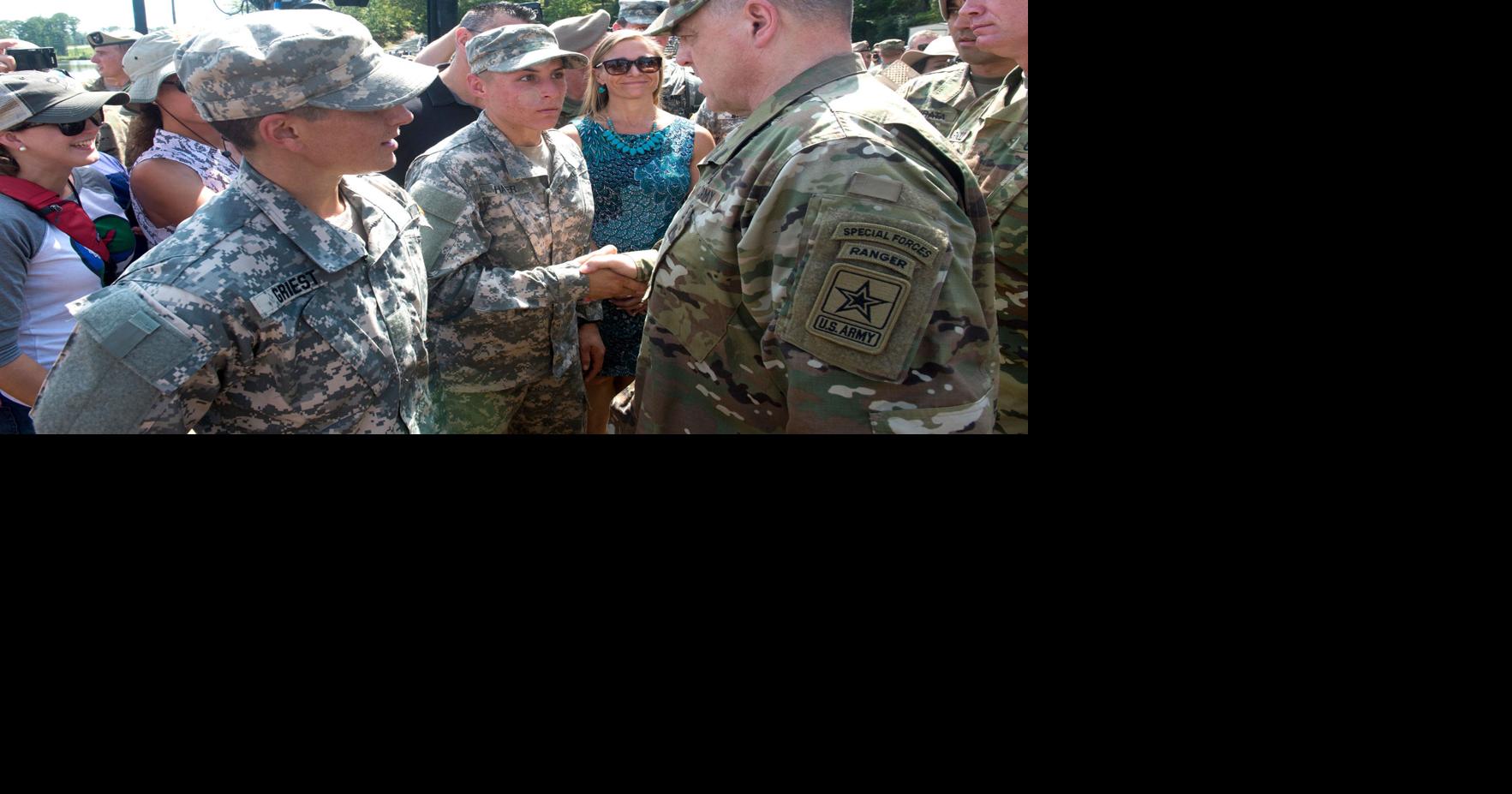 Joint base Soldiers react to news of first women to receive Ranger tabs ...