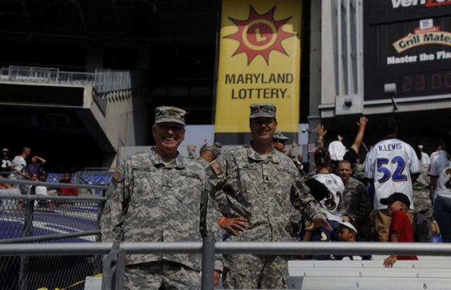 Ravens honor military with appreciation day | News | dcmilitary.com
