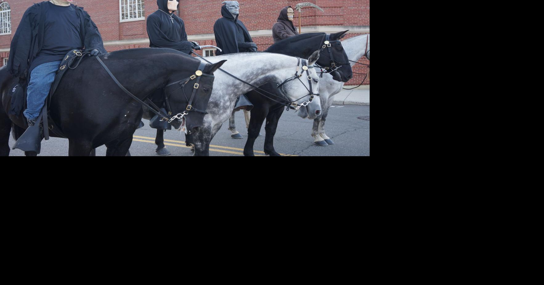 Caisson Platoon brings chills to the stables, residents and businesses ...
