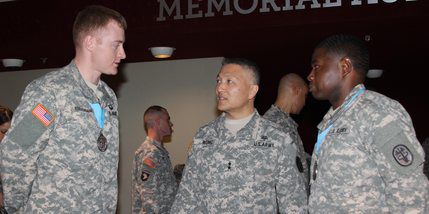 Leading from the Front: Newest Members of SAMC Vow to Serve Soldiers ...