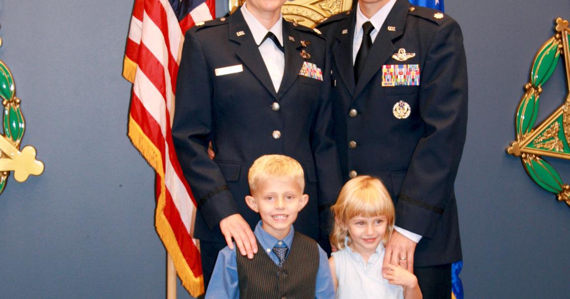 A different look at deployment:: Wife deploys while husband mans the ...