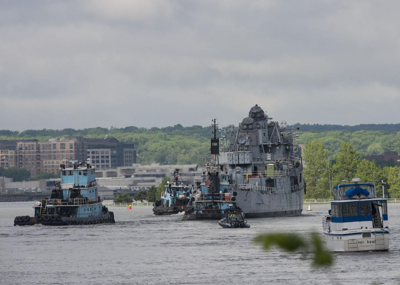 Display Ship Barry removed from Navy Yard | Features | dcmilitary.com