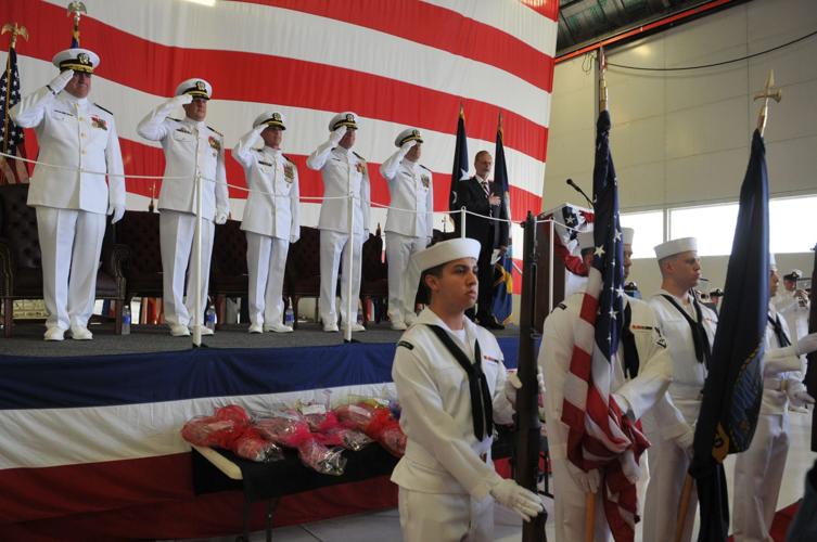NAF Washington Holds a Combined Change of Command and NOSC Washington ...