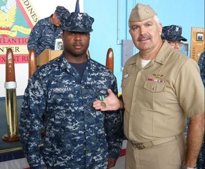 Perryman receives medal | Local | dcmilitary.com