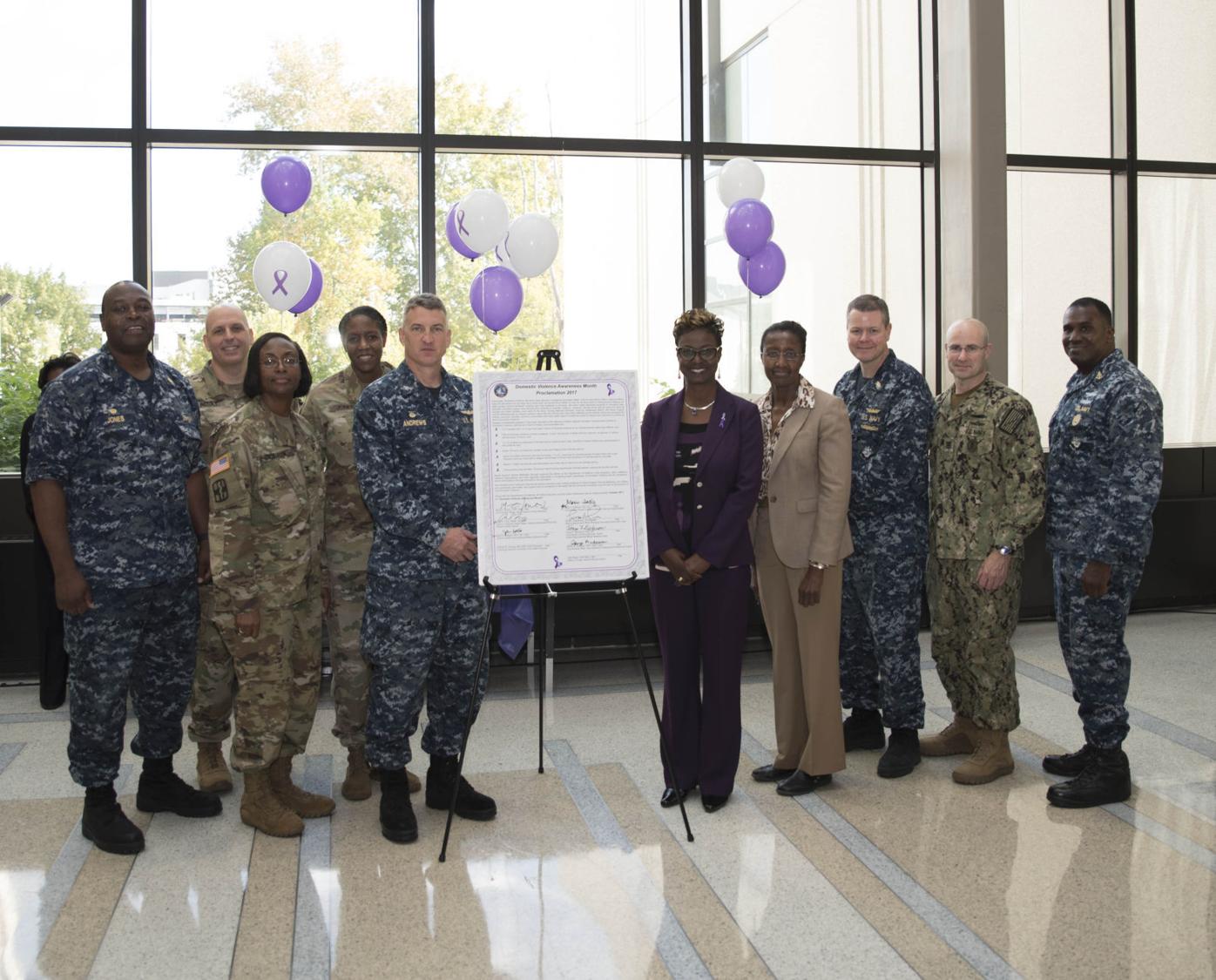 “Be the Change”: NSAB Kicks Off Domestic Violence Awareness Month ...