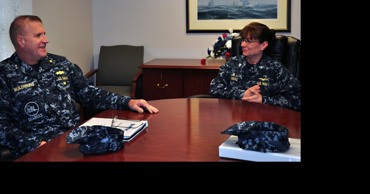 Rear Adm. Bret J. Muilenburg and Capt. Mary Feinberg | Features ...
