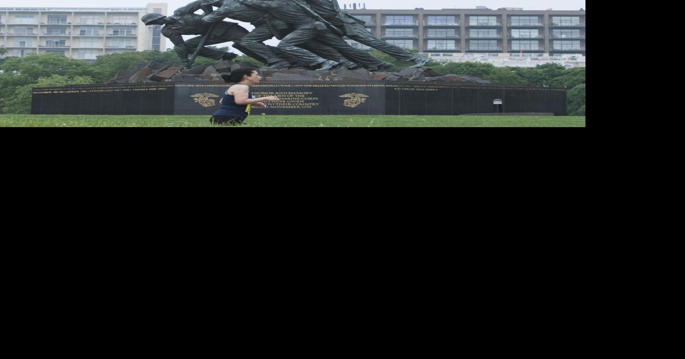 Marine Ooh Rah Run series off to a humid start with Iwo Jima Memorial ...