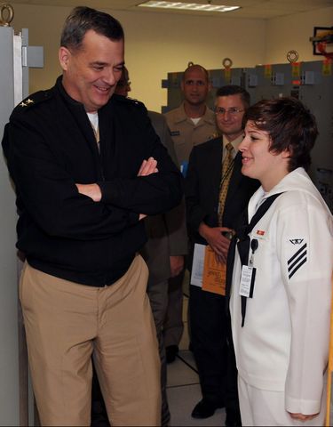 Rear Admiral Tom Copeman meets Sailors, command leaders | Features ...