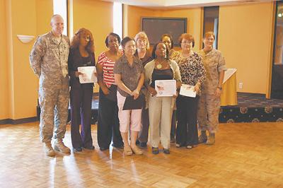 Civilian workers receive recognition at joint base at quarterly merit ceremony | Local ...