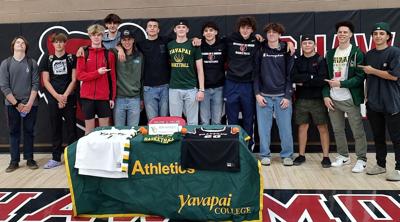 Photo: Bradshaw Mountain basketball’s Ben Wilder signs with Yavapai ...