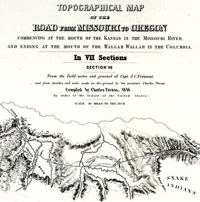 Charles Preuss, reluctant explorer and mapmaker for John C. Fremont ...