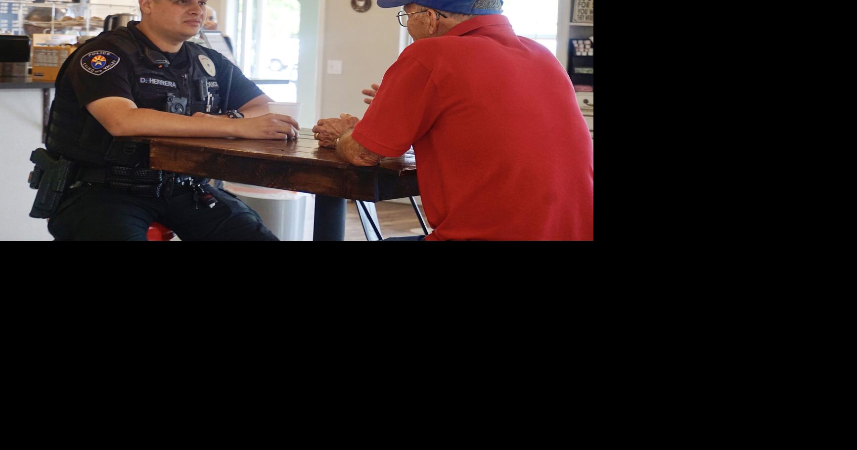 CVPD reconnects with community at Coffee with a Cop event | Chino ...