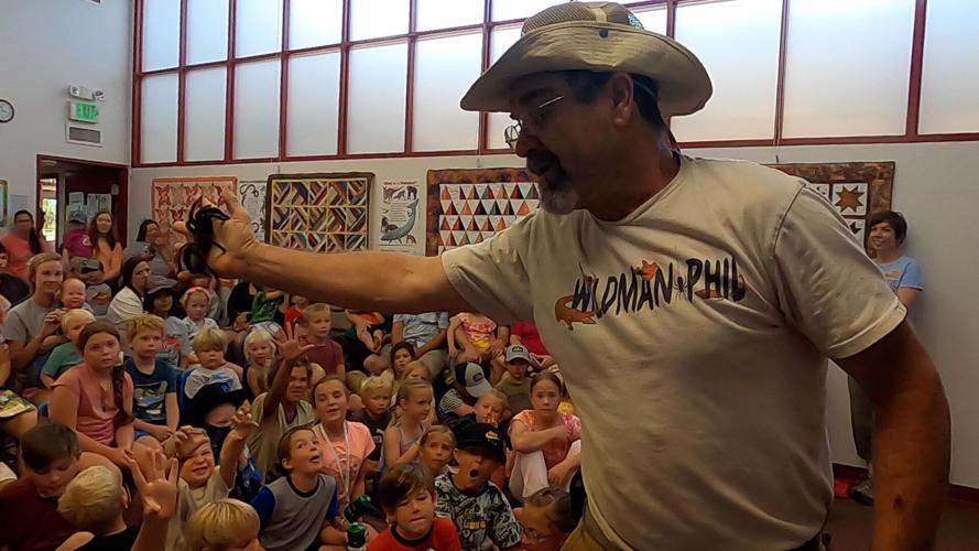 Wildman Phil brings exotic animals to Chino Valley library | News ...