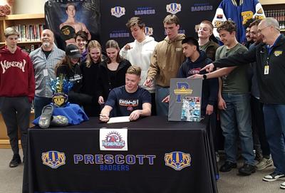 Luke Herbert signs with Fresno Pacific University’s swimming and dive ...