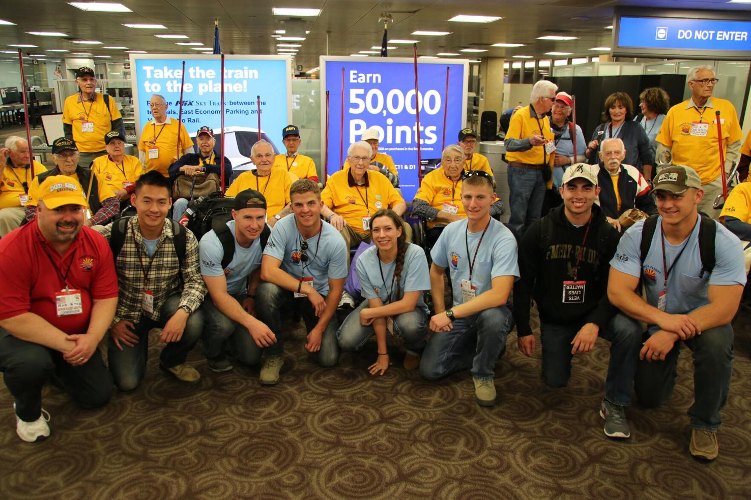Embry-Riddle ROTC cadets attend one of the last Honor Flight trips ...