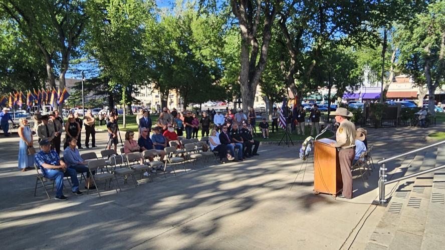 Law enforcement pays homage to fallen officers at memorial in Prescott ...