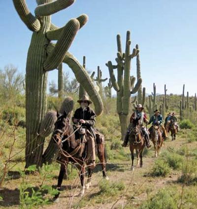 Mountain Men ride through BCC, camp at Babs Sanders' | Features ...