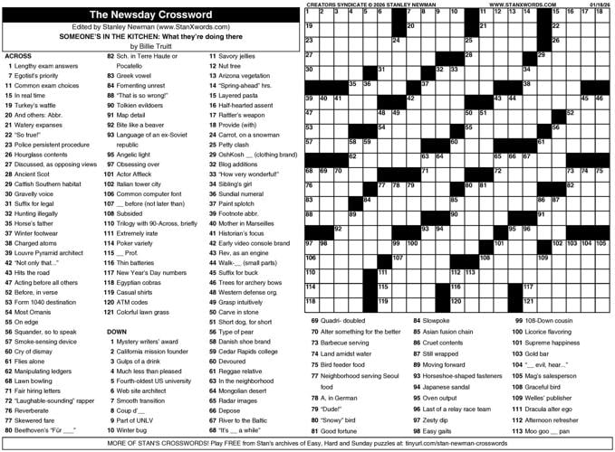 Crossword puzzles for Week of Jan. 18, 2026 | Multimedia | dcourier.com