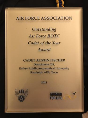 Embry-Riddle ROTC member Austin Fischer receives 'Cadet of the Year ...