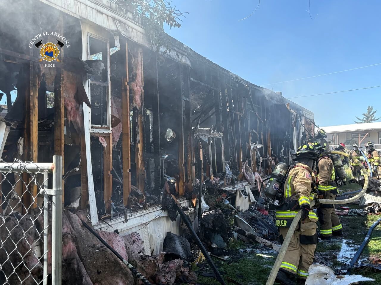 CAFMA, Prescott Fire crews responded to Prescott Valley mobile home ...