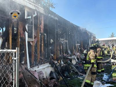 CAFMA, Prescott Fire crews responded to Prescott Valley mobile home ...