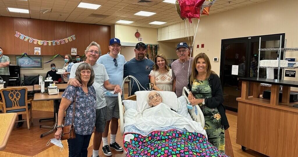 Prescott VA World War II veteran patient honored on his 100th birthday ...