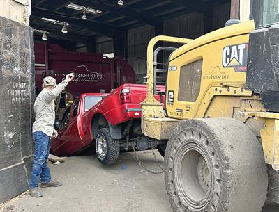 Single vehicle stuck over pit at Prescott Transfer Station; no injuries ...