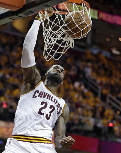 NBA PLayoffs: LeBron scores 35, grabs beer as Cavs top Raptors | Sports ...