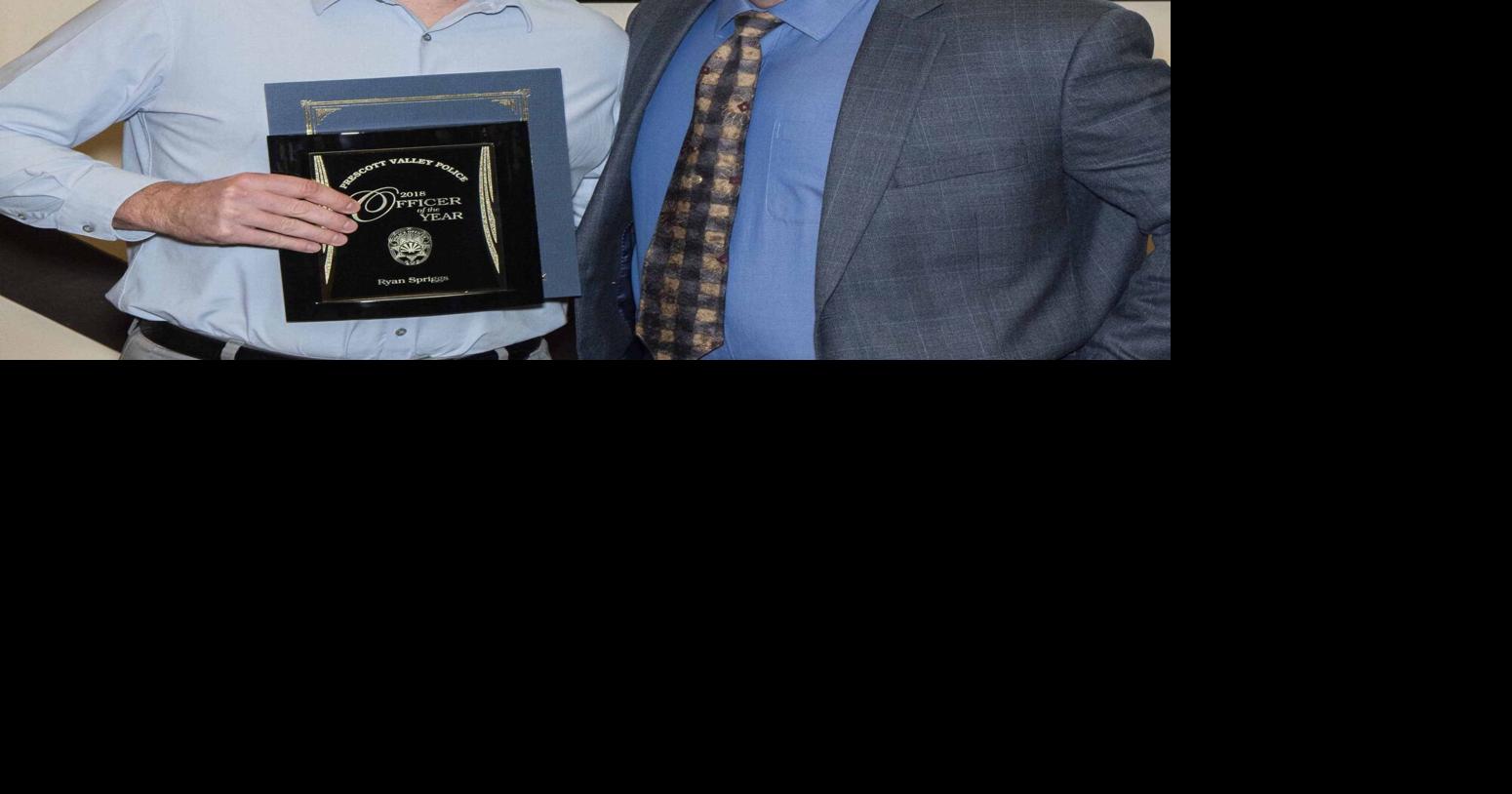 Ryan Spriggs named Officer of Year as PVPD announces annual service ...