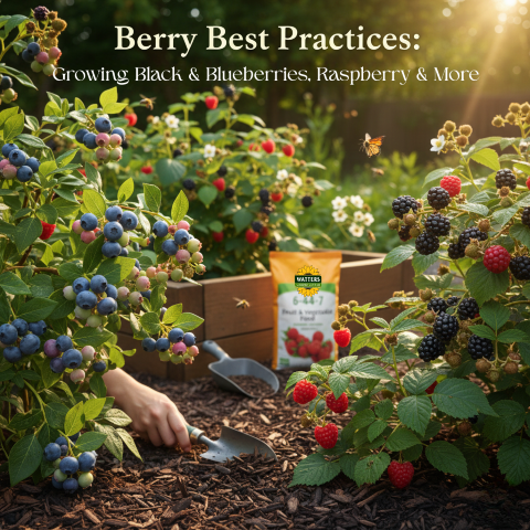 The Mountain Gardener: Berry best practices - growing black ...