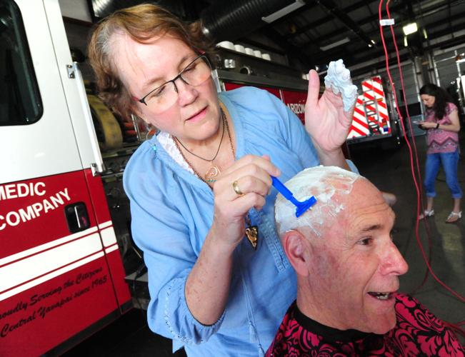 Firefighters shave their heads | Photo Galleries | dcourier.com