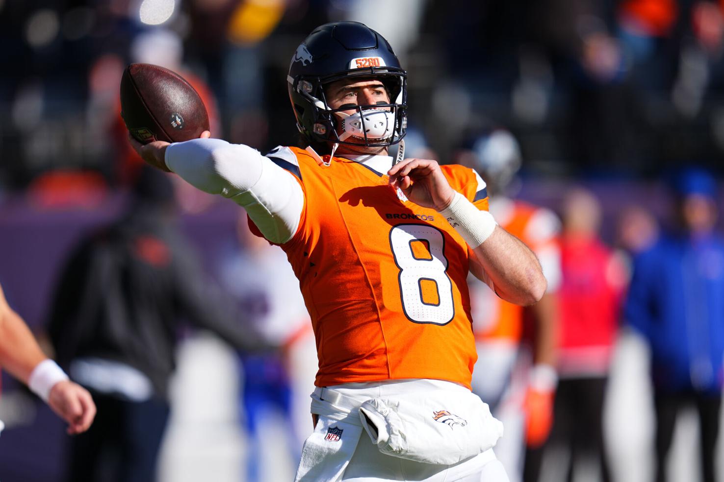 Broncos backup QB Jarrett Stidham steps in for Bo Nix to face former ...