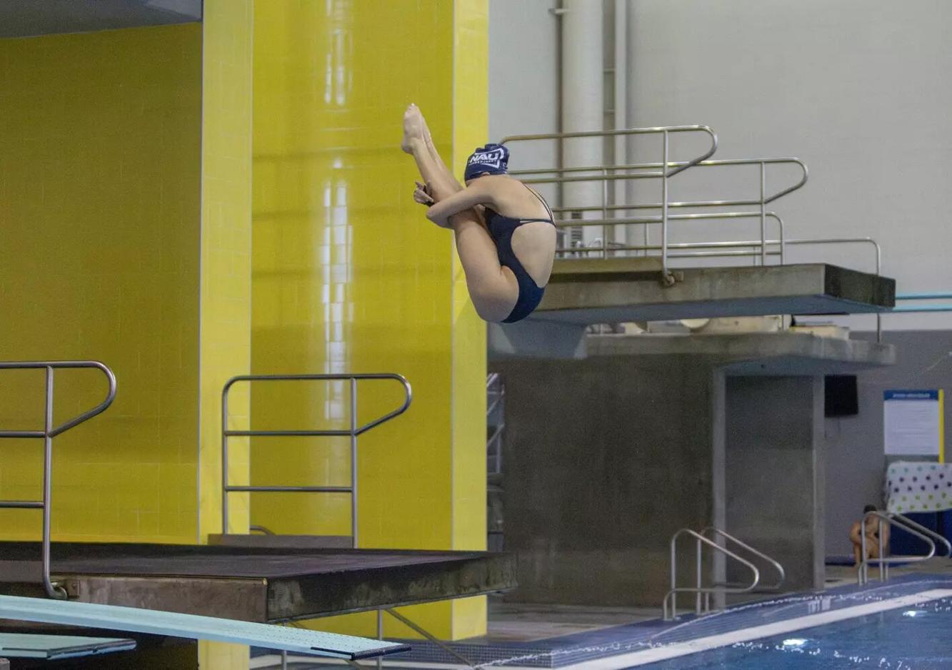 Victoria Knapp reaches finals of 3-Meter as NAU divers compete at NCAA ...