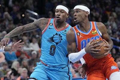 Gilgeous-Alexander scores 40 as Thunder top Suns 124-120 | Sports | dcourier.com