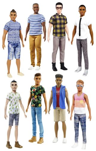 Barbie's companion Ken gets new looks: Man bun, beefy bod | Odd ...