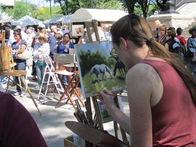 Phippen art show on plaza produces winning work | Archives | dcourier.com