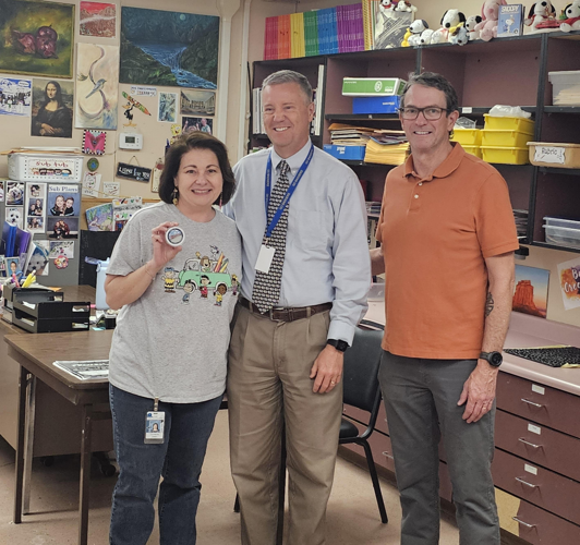 PUSD presents Challenge Coins for second half of 2023-24 school year to ...