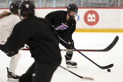 Minnesota Frost rookie Claire Thompson trades stethoscope for hockey ...
