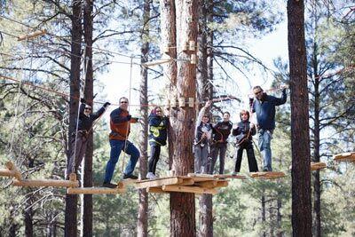 Tree-top adventure course opens in Flagstaff | Features | dcourier.com