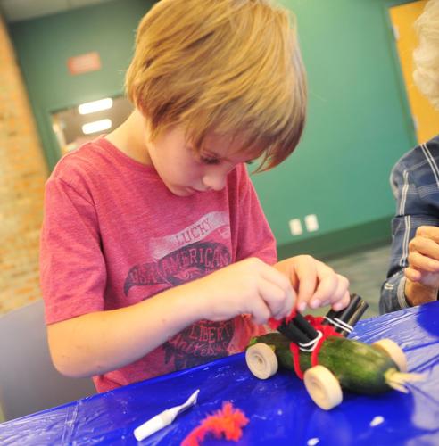 Photos: Kids build zucchini race cars at Prescott Public Library | News ...